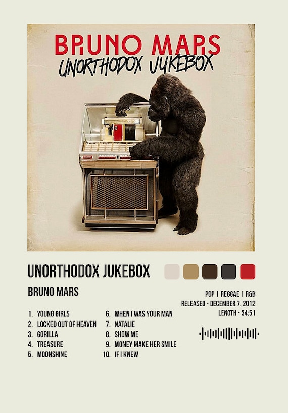 Unorthodox Jukebox Bruno Mars Unorthodox Jukebox Cd Played But In