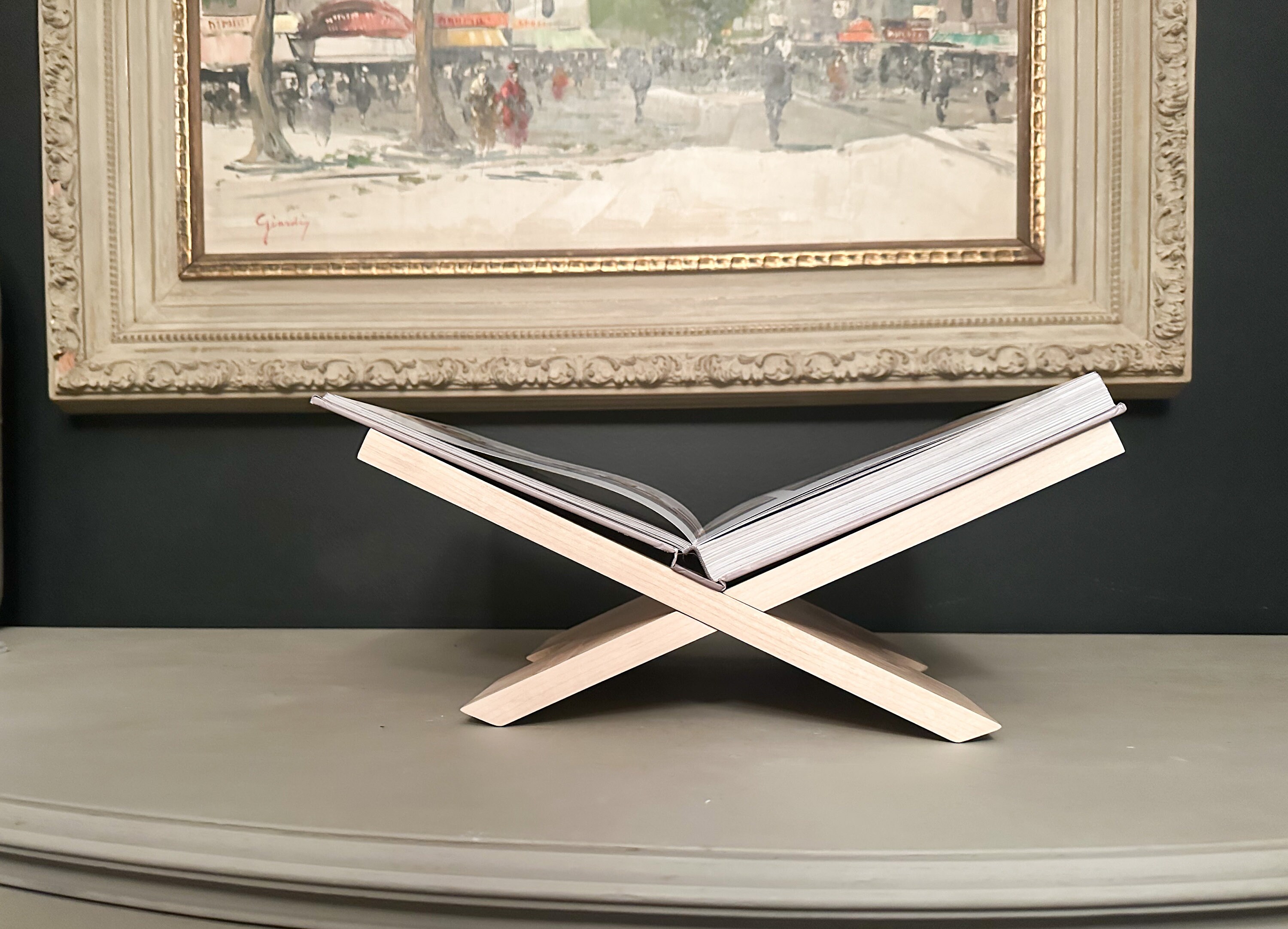 Wooden Book Display Board - Etsy