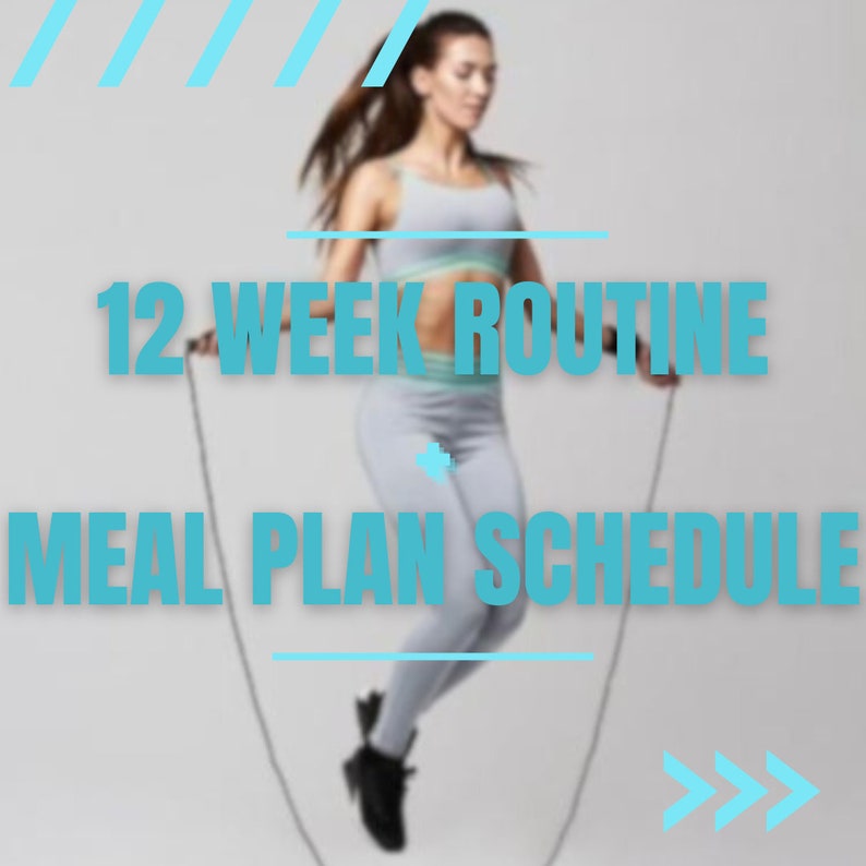 12-week Challenge: Lower Body Routine and Nutrition Plan for Amazing ...