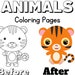 Printable Animal Coloring Pages for Kids - Instant Download - Fun ...