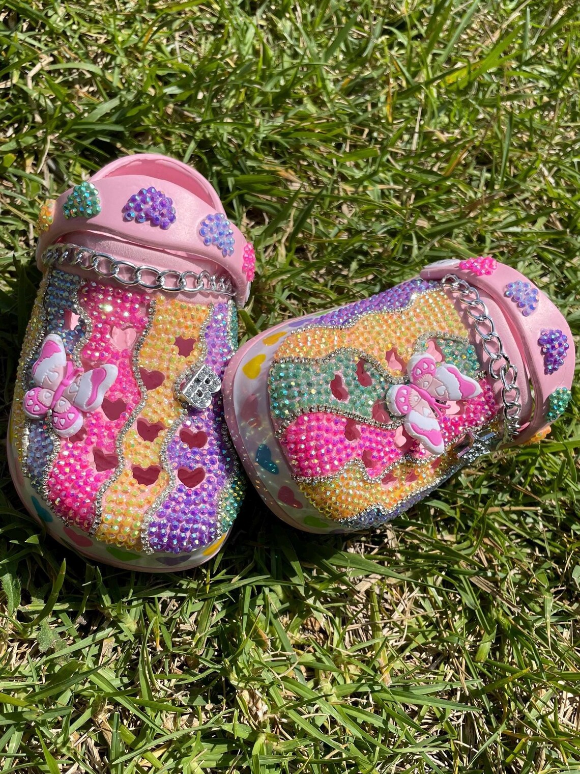 Custom Toddler Girl Blinged Crocs - Etsy