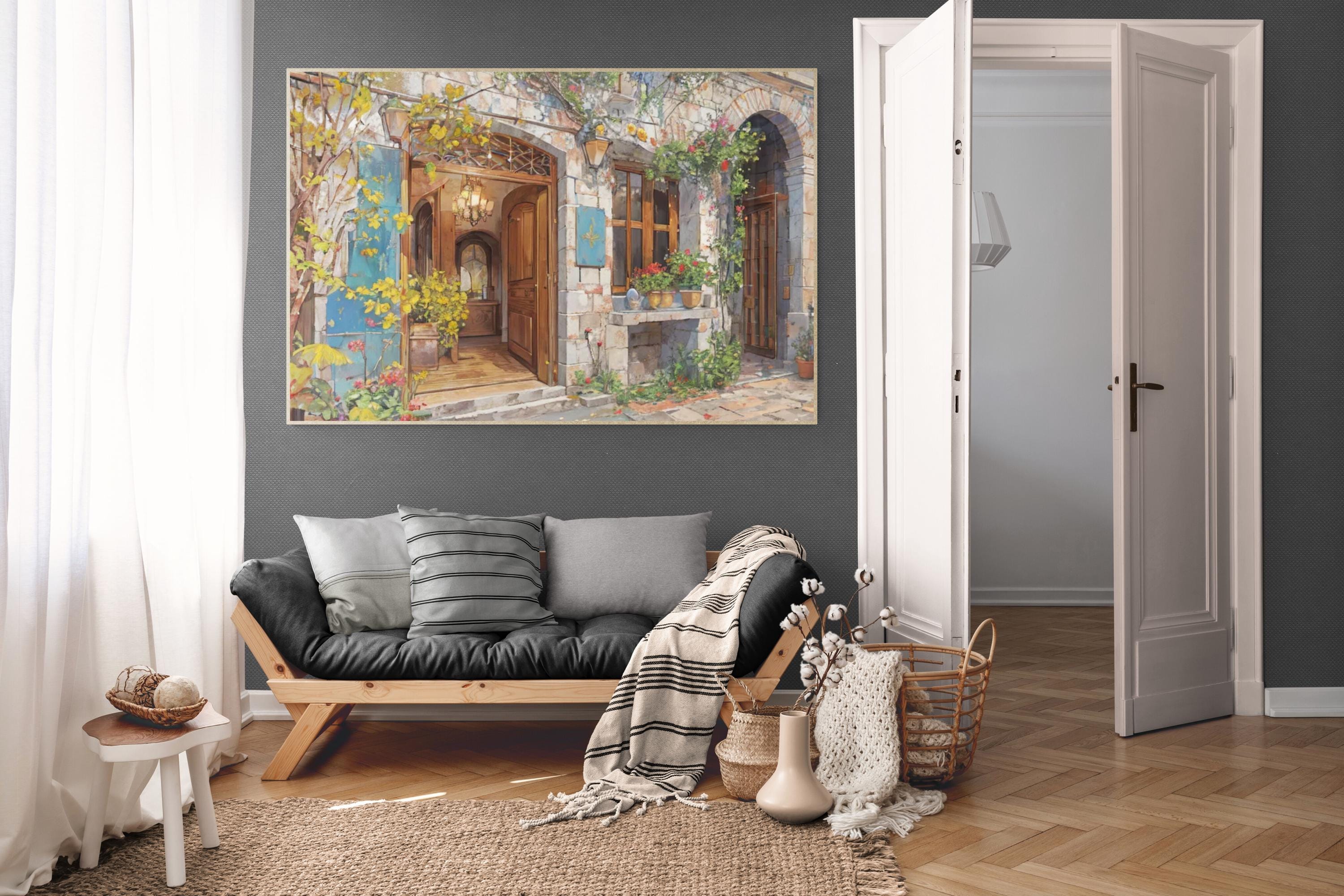 Cozy Italian Café Digital Wall Art - Printable Coffee Shop Décor ...