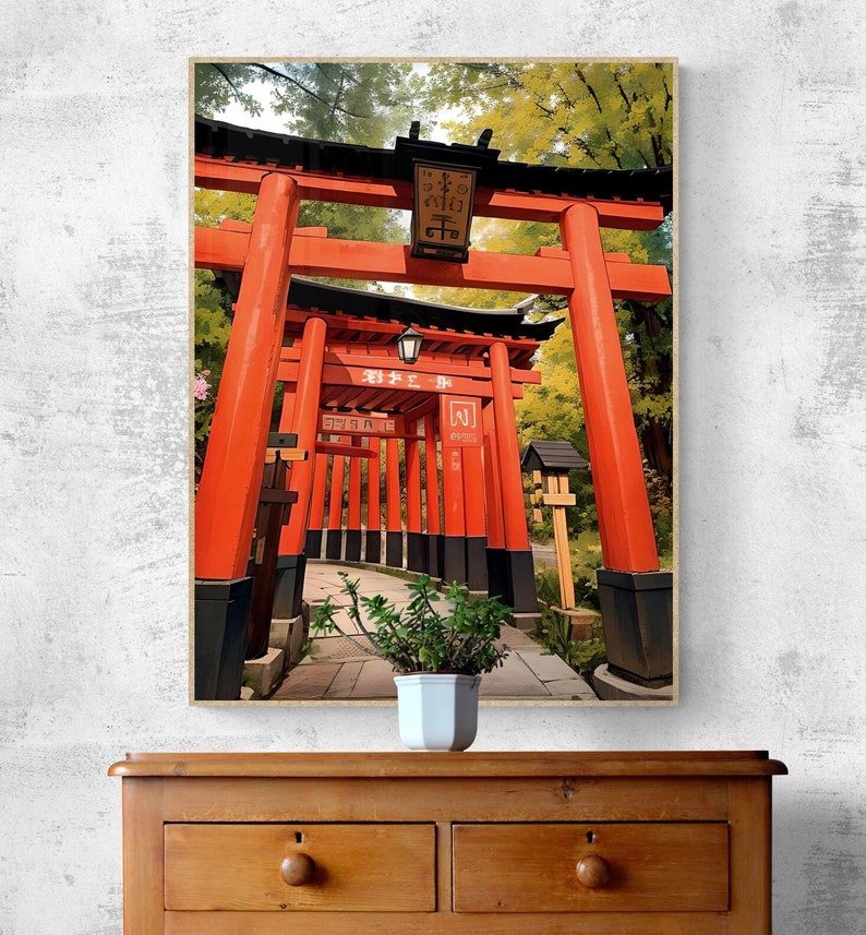 Japanese Tori Gate - Etsy
