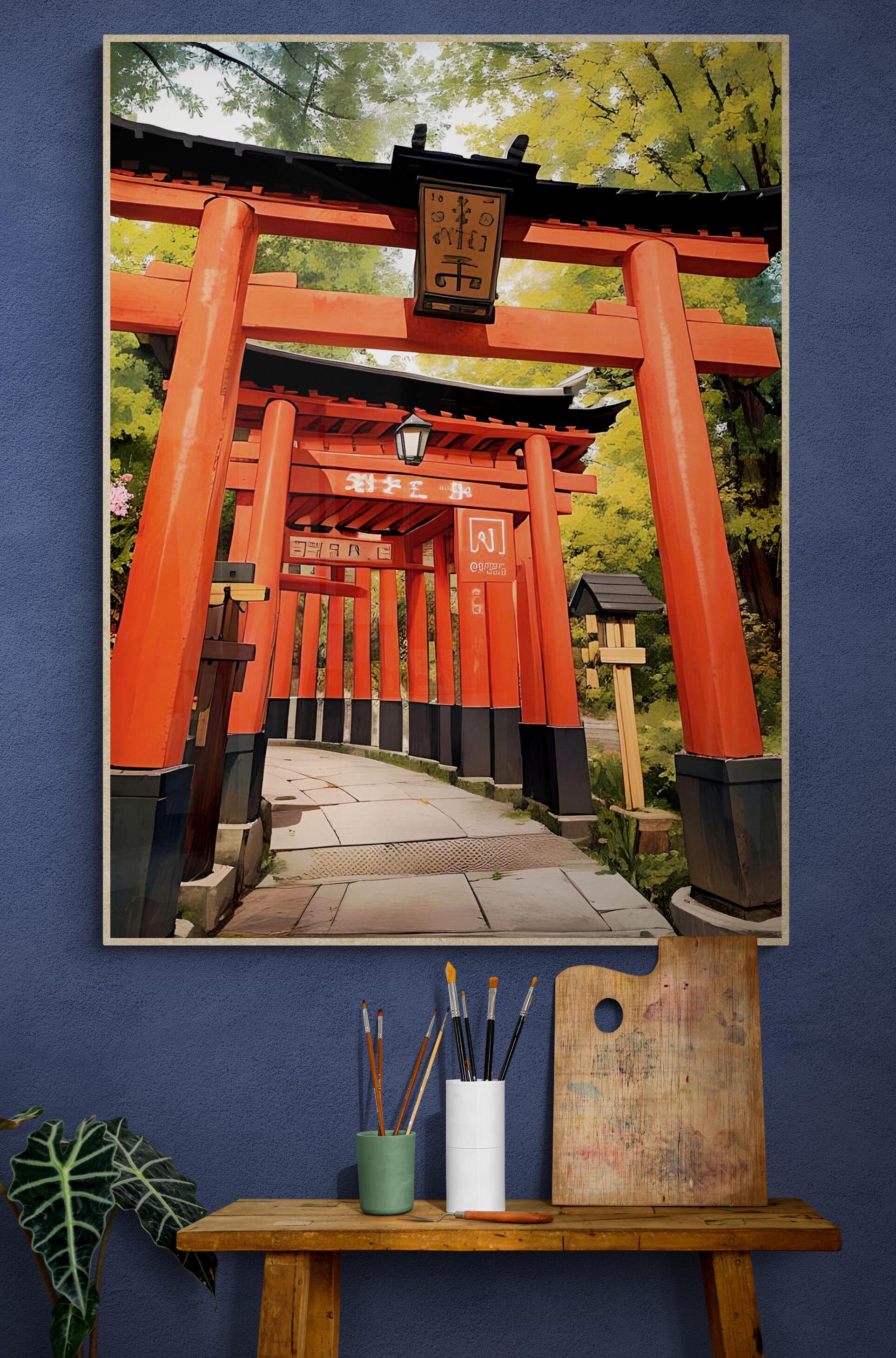 Japanese Tori Gate - Etsy