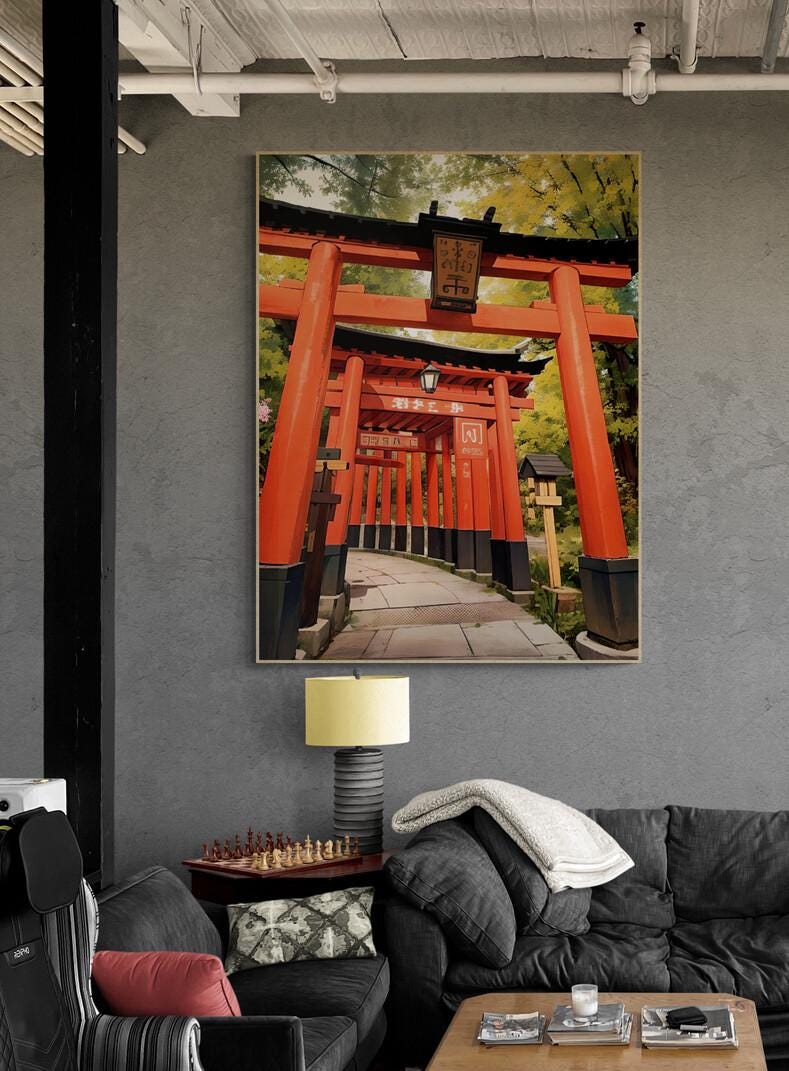 Japanese Tori Gate - Etsy