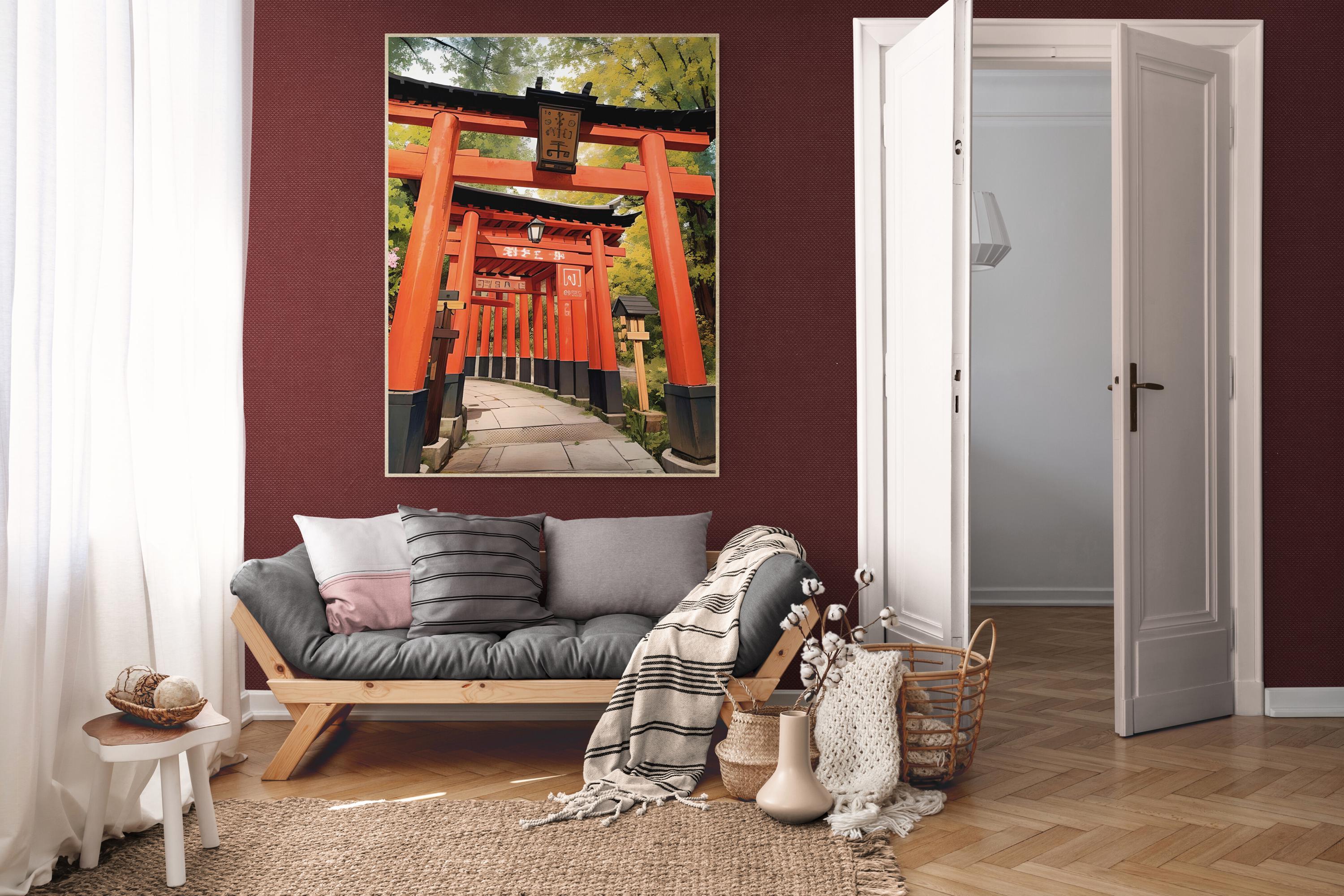 Japanese Tori Gate - Etsy
