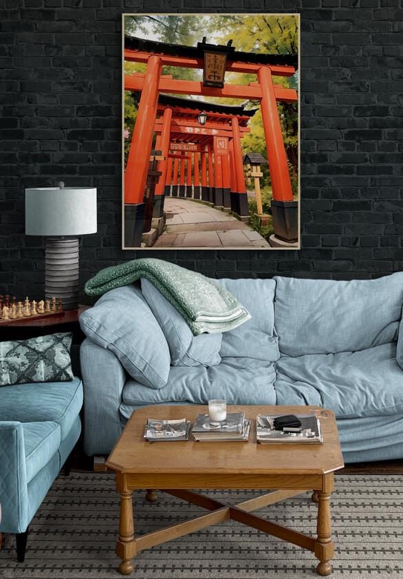 Japanese Tori Gate - Etsy