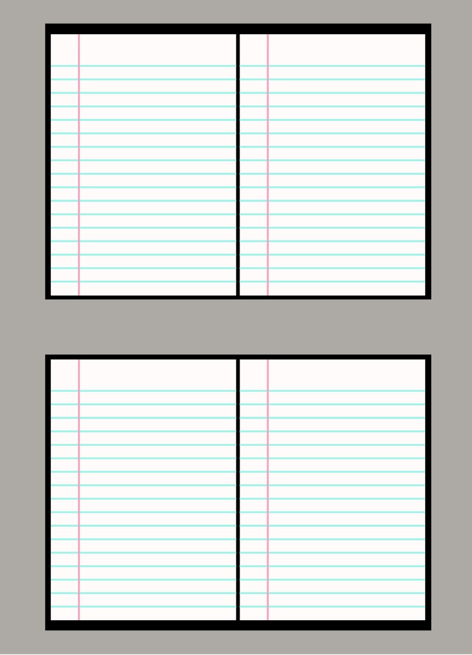 Blank Invoice Templates - Etsy