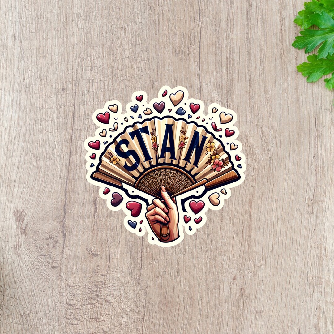 Stan, Gen Z Lingo Stickers Stickers, Water Bottle Laptop Phone Cover ...