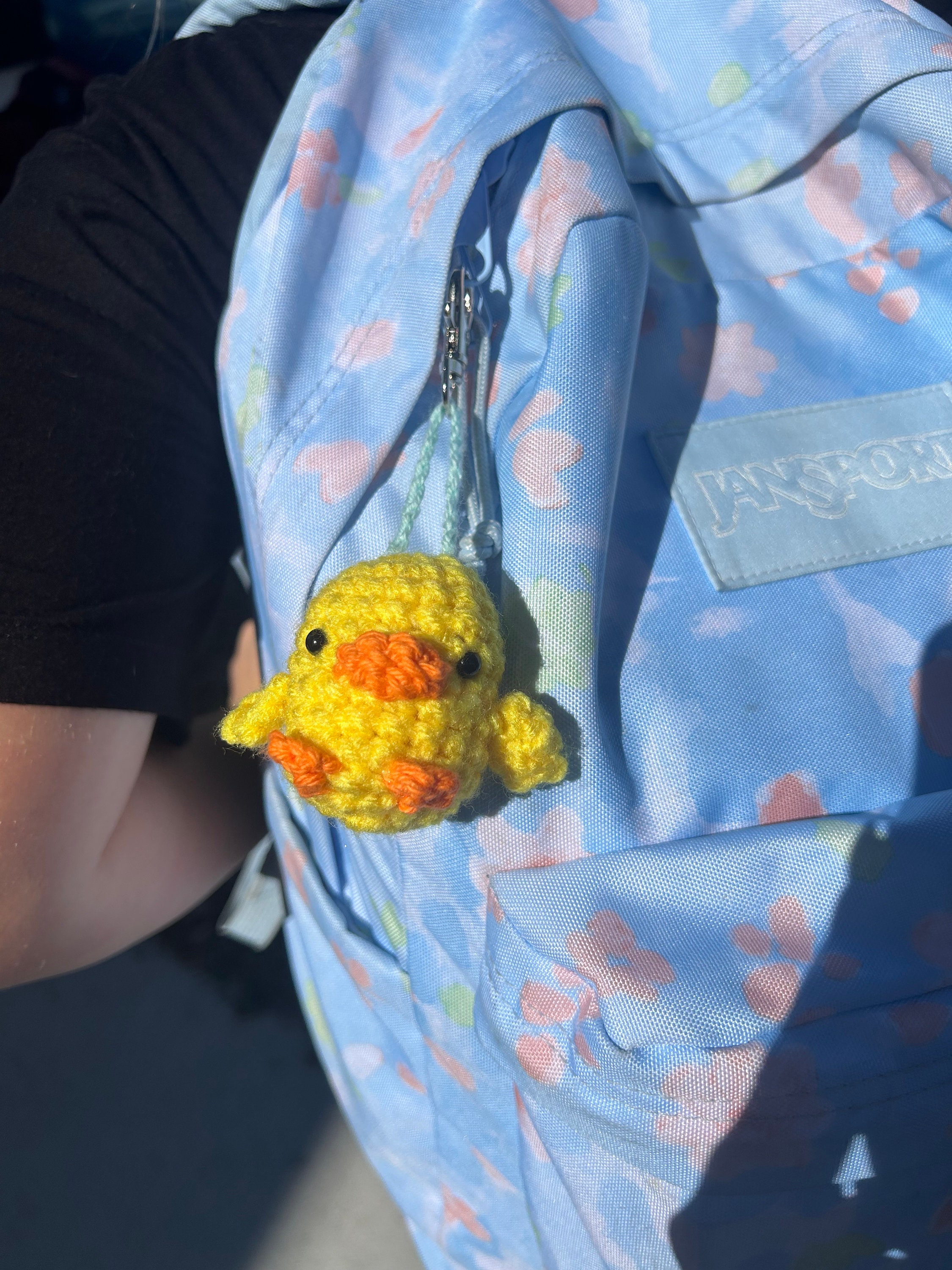 Crochet Duck Keychain, Duck Keychain, Mini Duck, Backpack Duck Keychain ...
