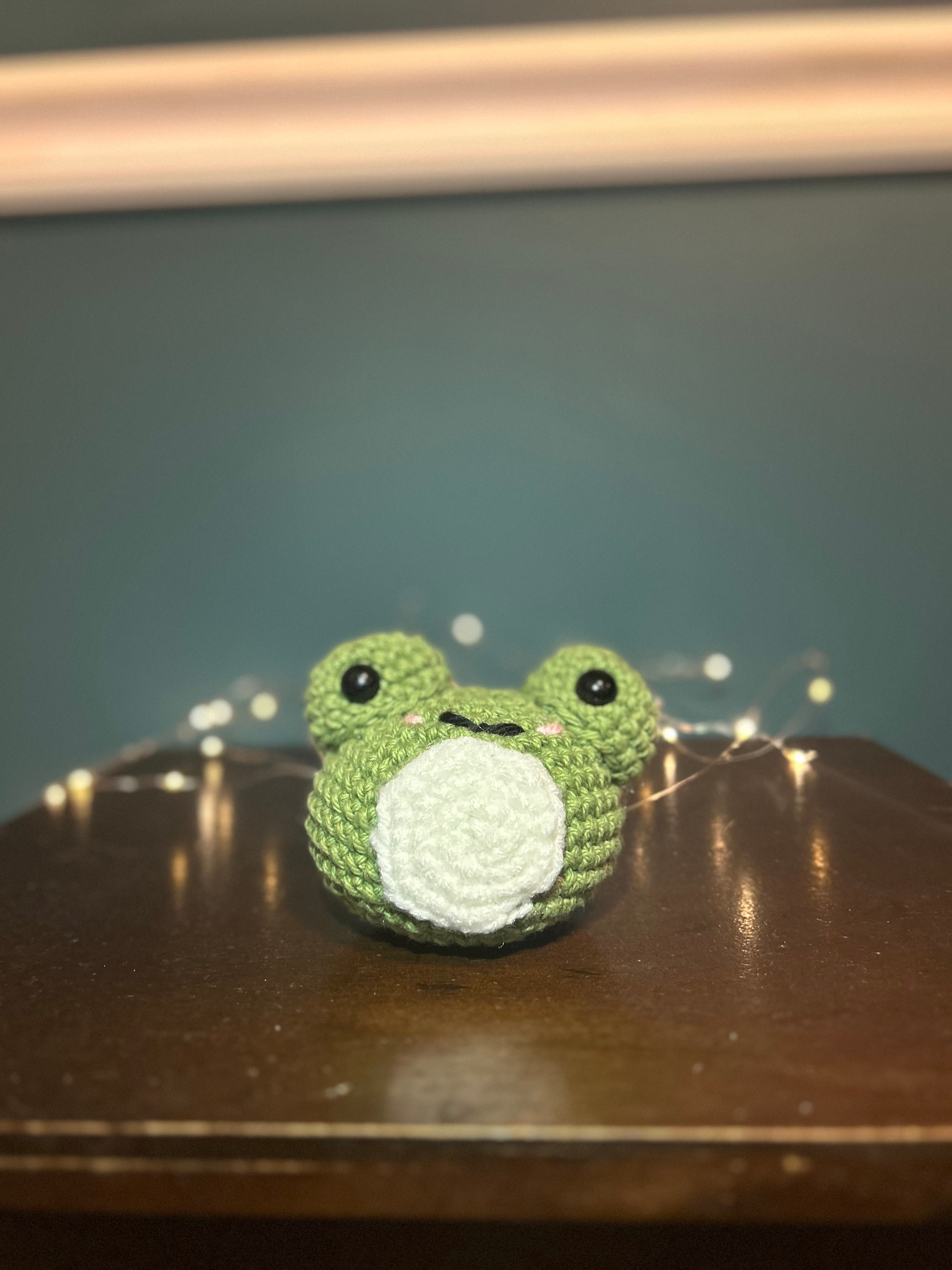 Freddy the Frog, Crochet Frog, Mini Crochet Frog, Toy Frog, Frog ...