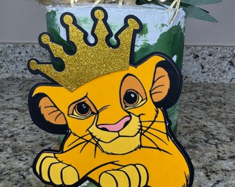Lion King Cake Topper Printable PNG, Digital File Lion King Birthday ...