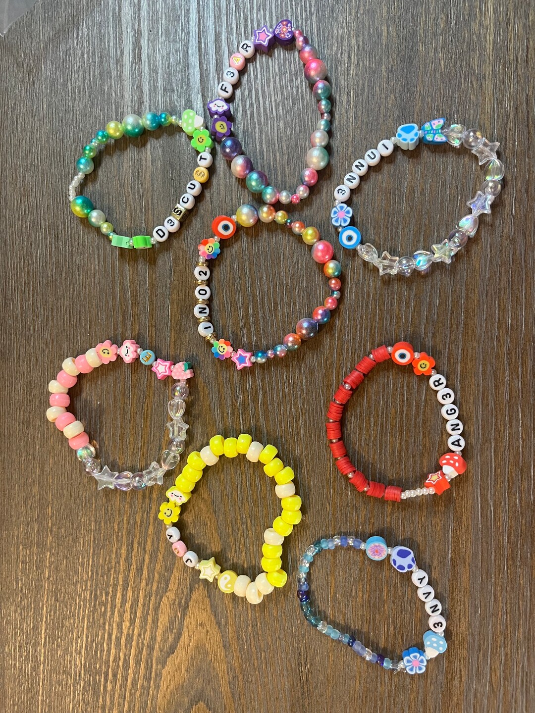 Inside Out 2 Themed Mystery Bracelets - Etsy UK