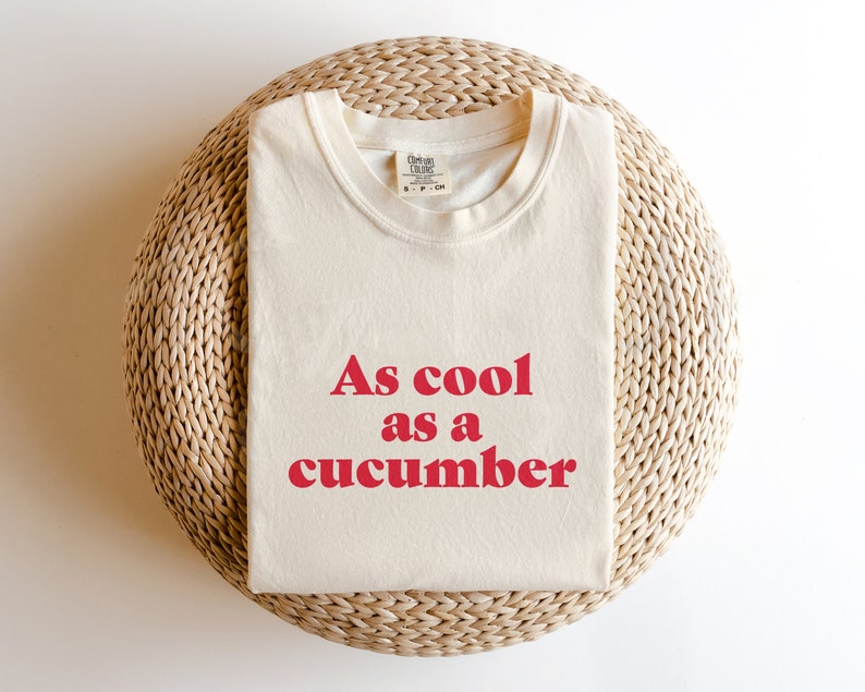 As Cool as a Cucumber T-shirt, Australia Day Tshirt, Aussie Slang Shirt ...