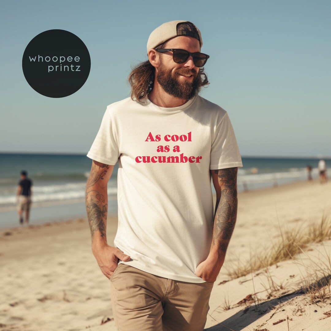 As Cool as a Cucumber T-shirt, Australia Day Tshirt, Aussie Slang Shirt ...