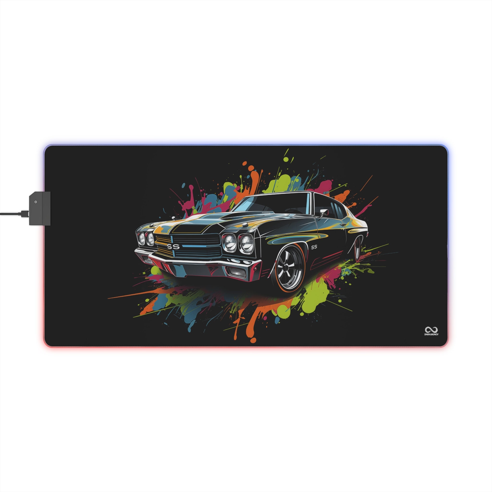 Chevy Chevelle SS LED Gaming Mouse Pad Mat Bright and Colorful - Etsy