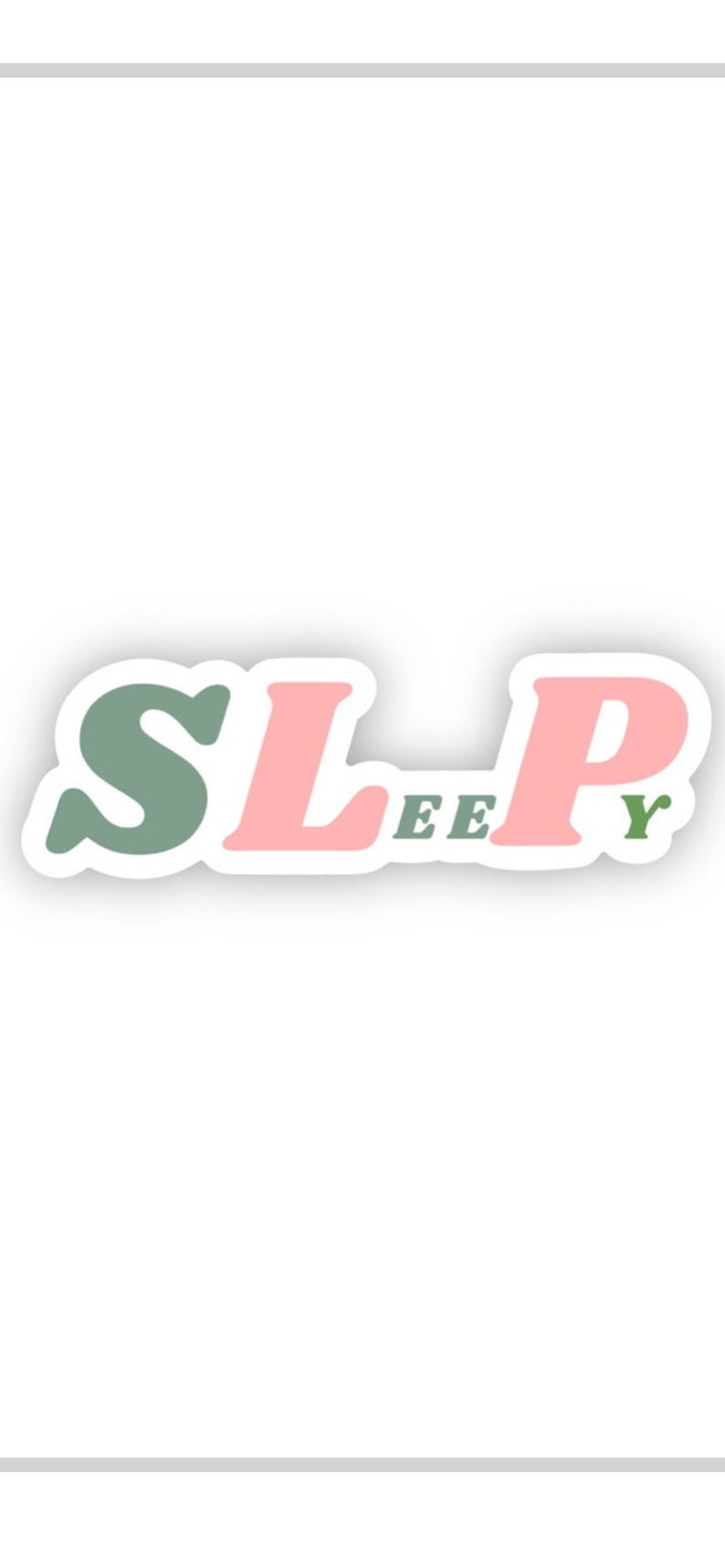 Sleepy; Slp Speech Sticker, Speech Therapy Humor, Slp Sticker - Etsy
