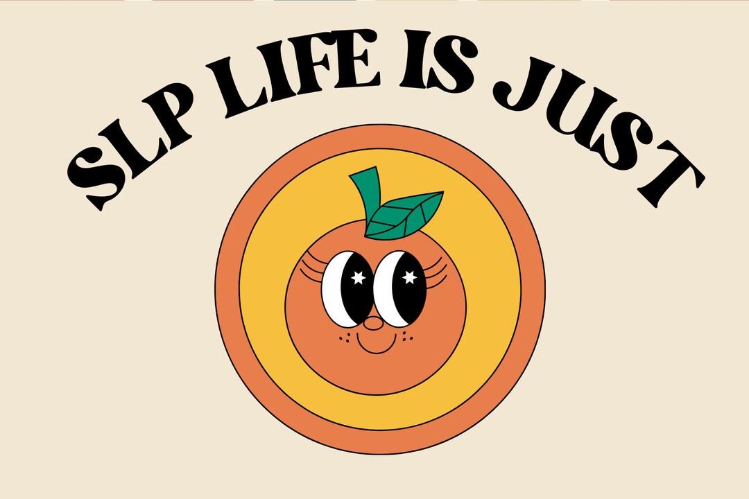 SLP Life is Just Peachy - SLP Sticker - Etsy