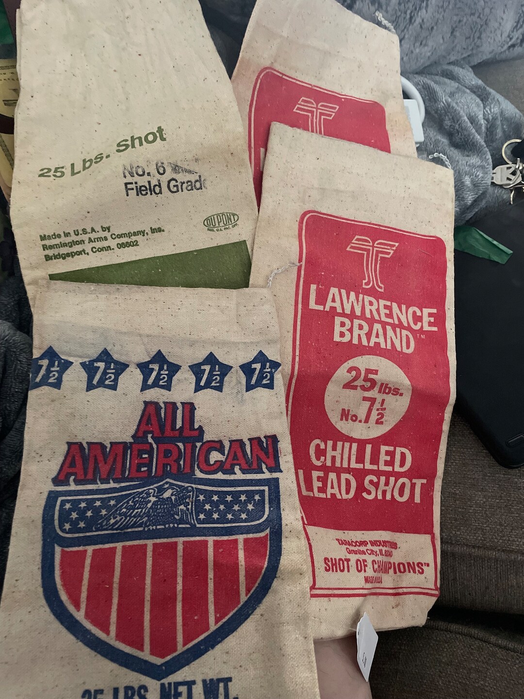 Vintage Shot Bags - Etsy