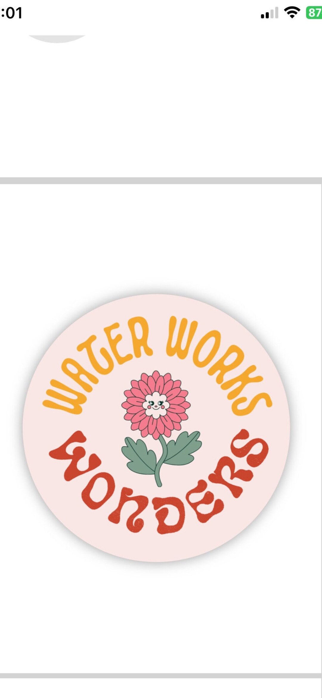 Water Works Sticker-speech Therapy, Funny Sticker - Etsy
