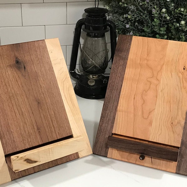 Wooden iPad Stand - Etsy