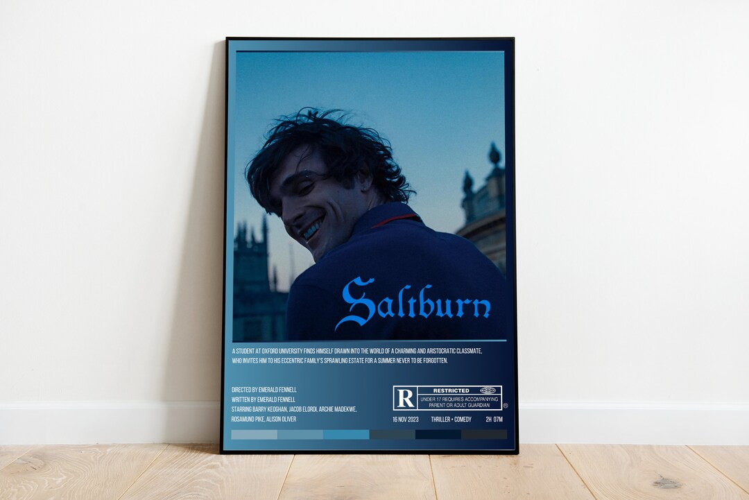 Saltburn Movie Poster, Saltburn Print, Saltburn Poster - Etsy
