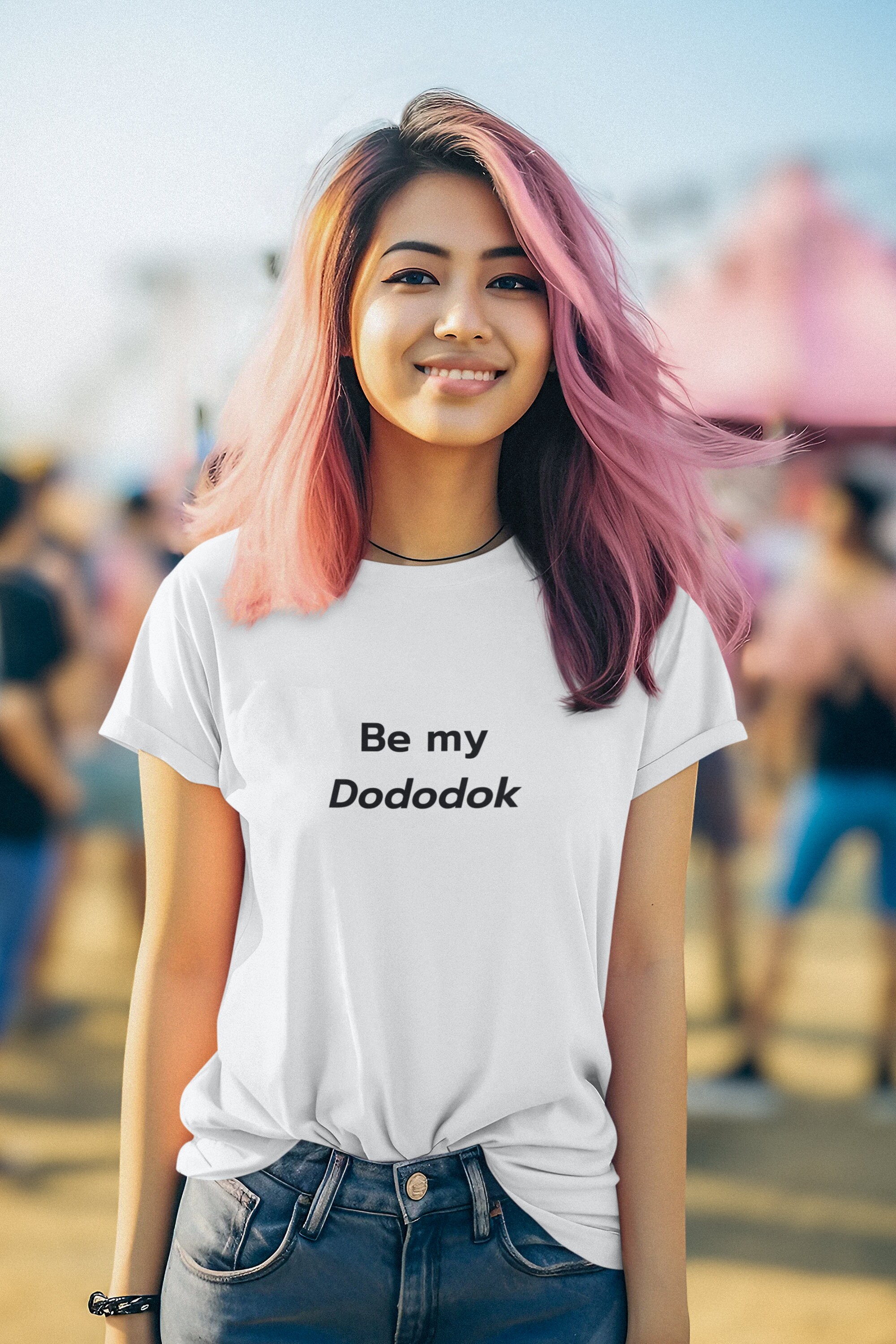 Le Sserafim Chaewon be My Dododok T-shirt Kpop Iconic Quote T-shirt ...