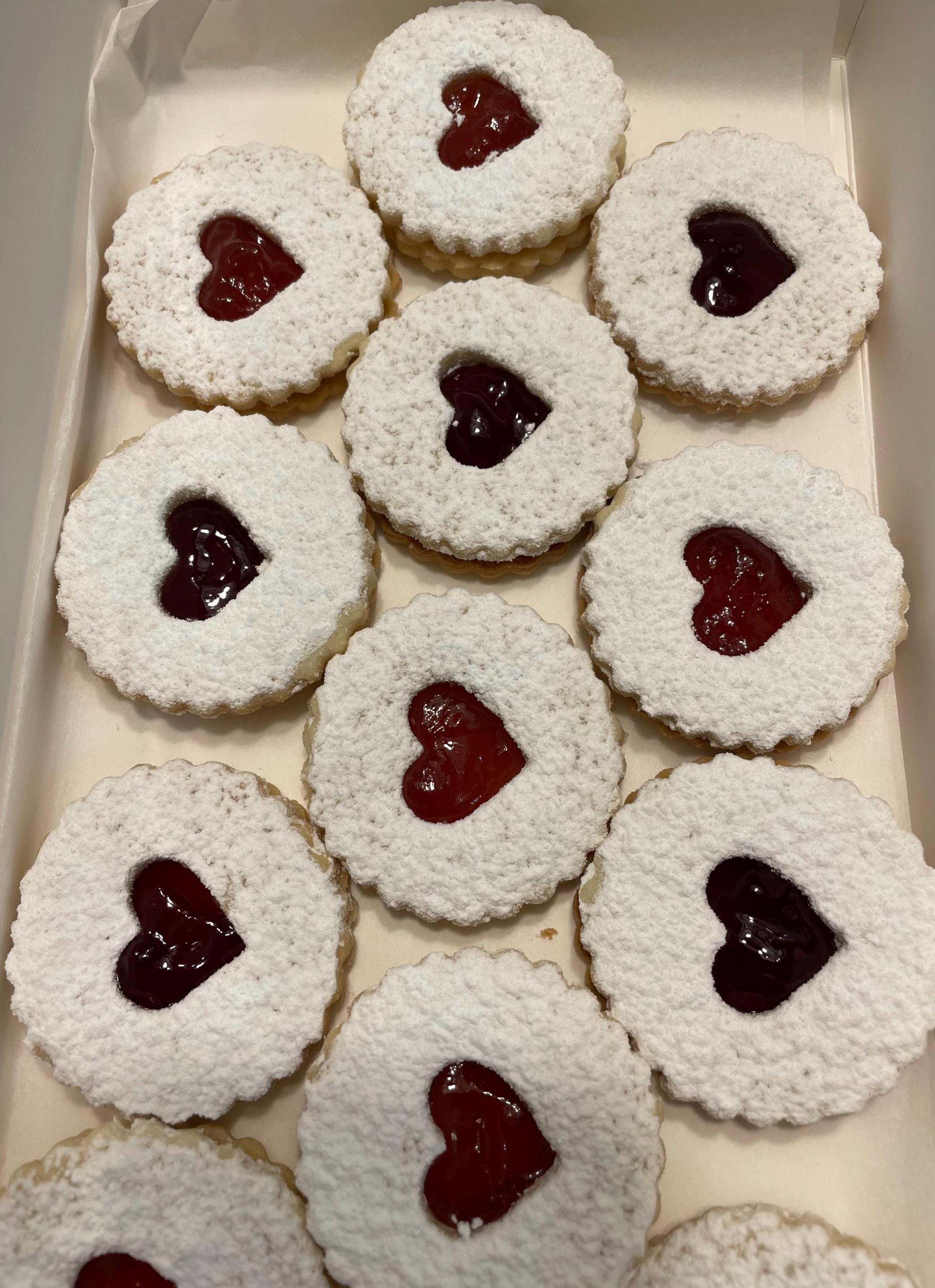 Homemade Linzer Cookies - Etsy