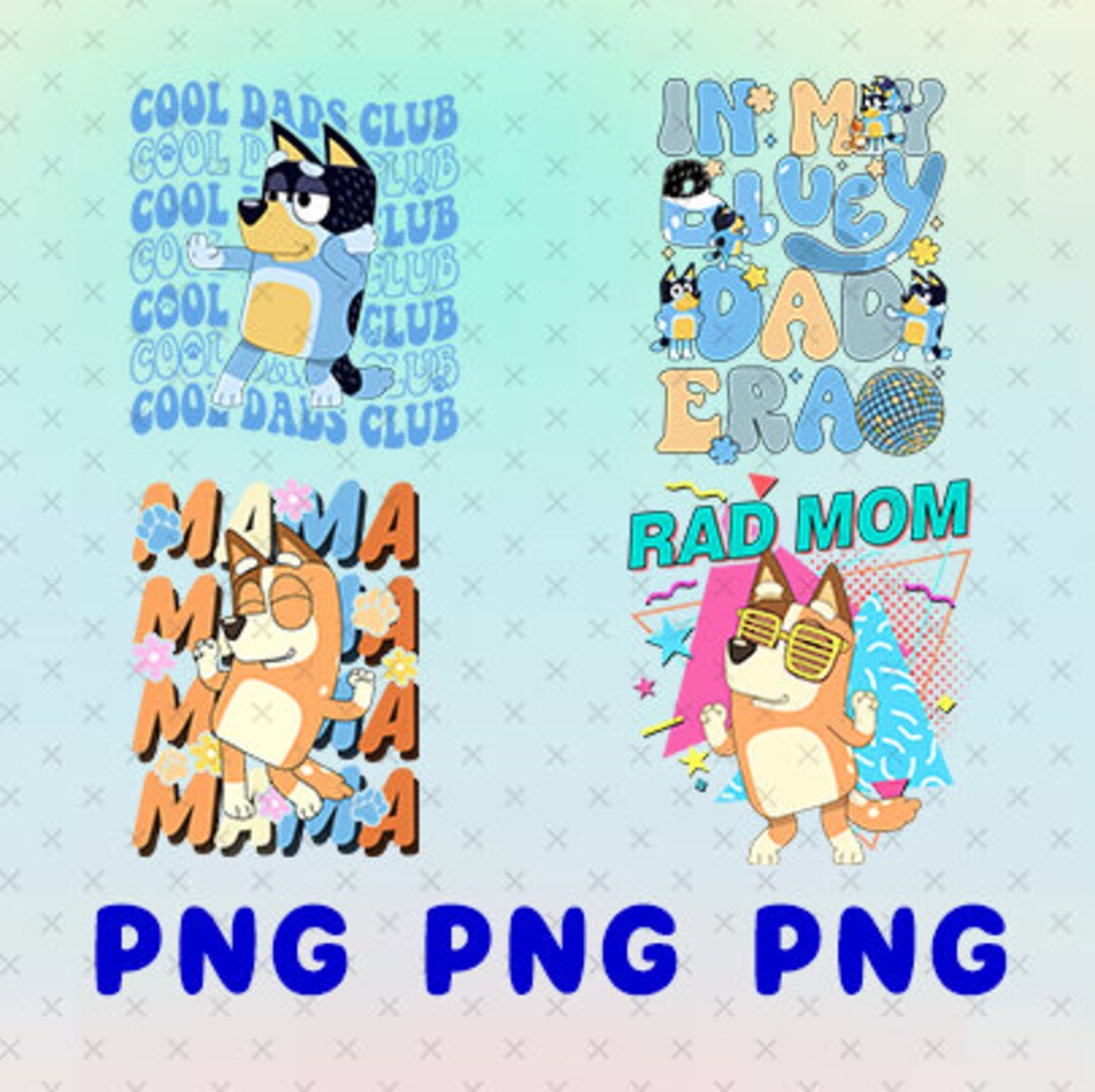 Retro 90s Rad Dad PNG, Military Dad PNG, Bluey My Dad is Awesome Png ...