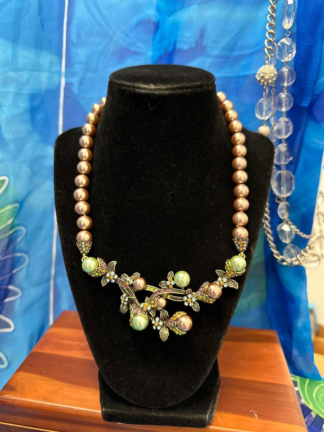 Heidi Daus Statement Necklace, vine and Divine Very Fine Condition ...