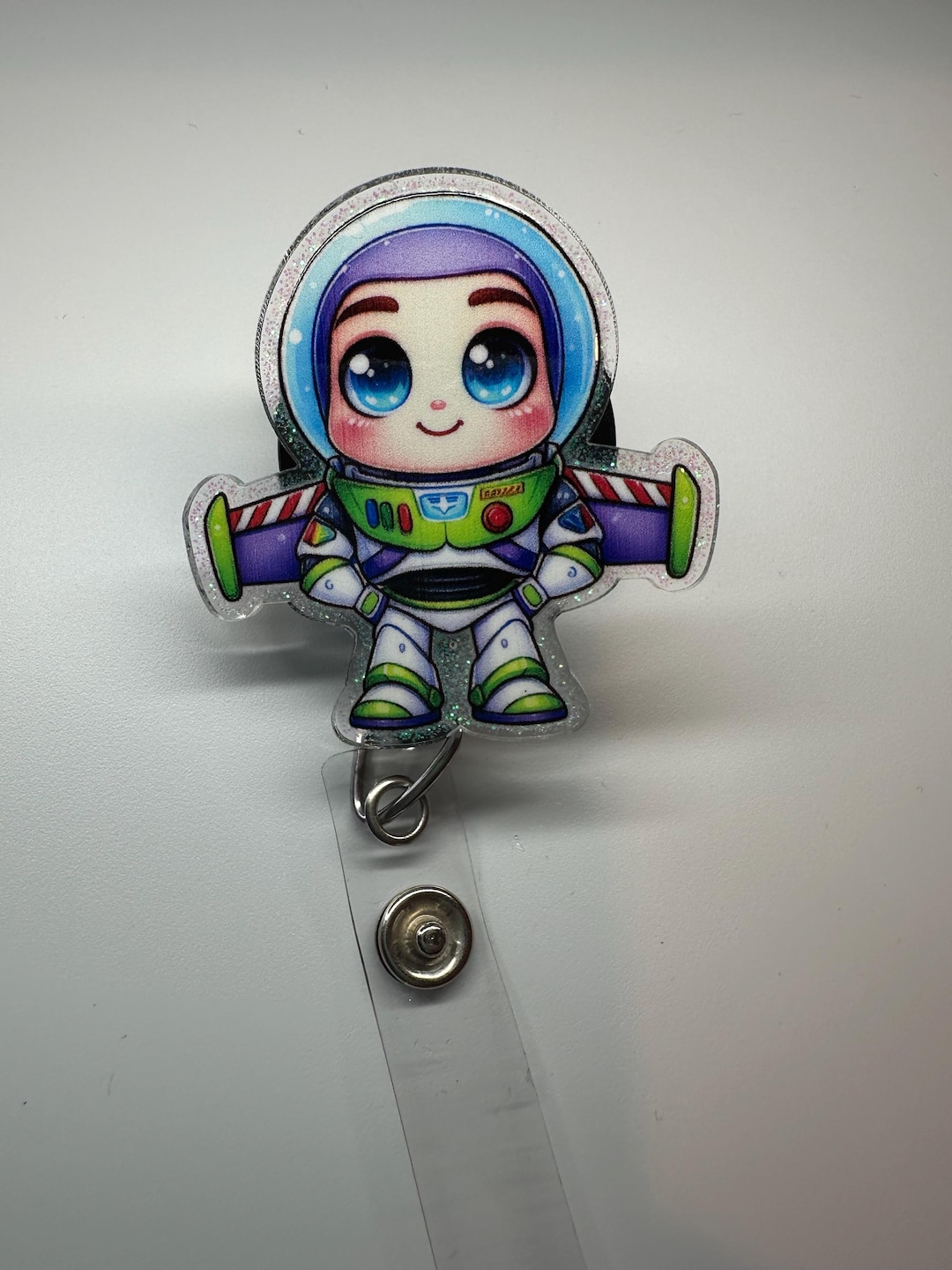 Buzz Lightyear Resin Badge Reel - Etsy