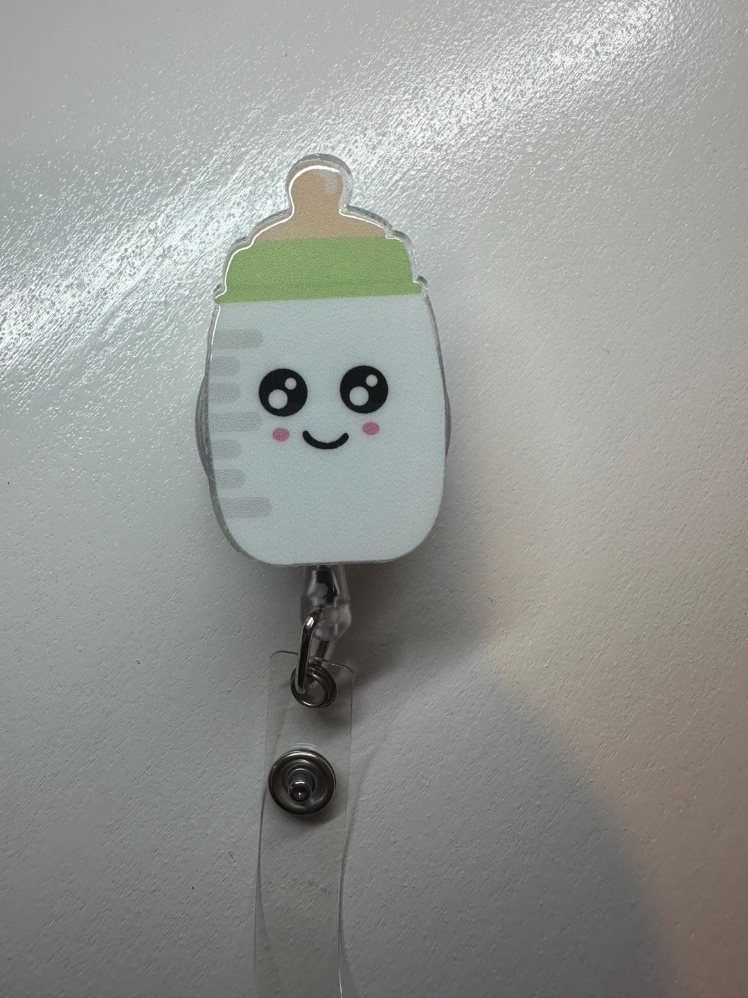 Baby Bottle L&D Obstetrics NICU Nurse Resin Badge Reel - Etsy