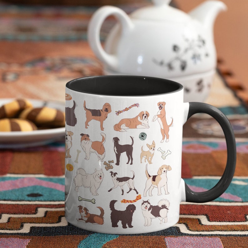 Doggy Doggo Dog Accent Coffee Mug, 11oz. Also Puppies - Etsy