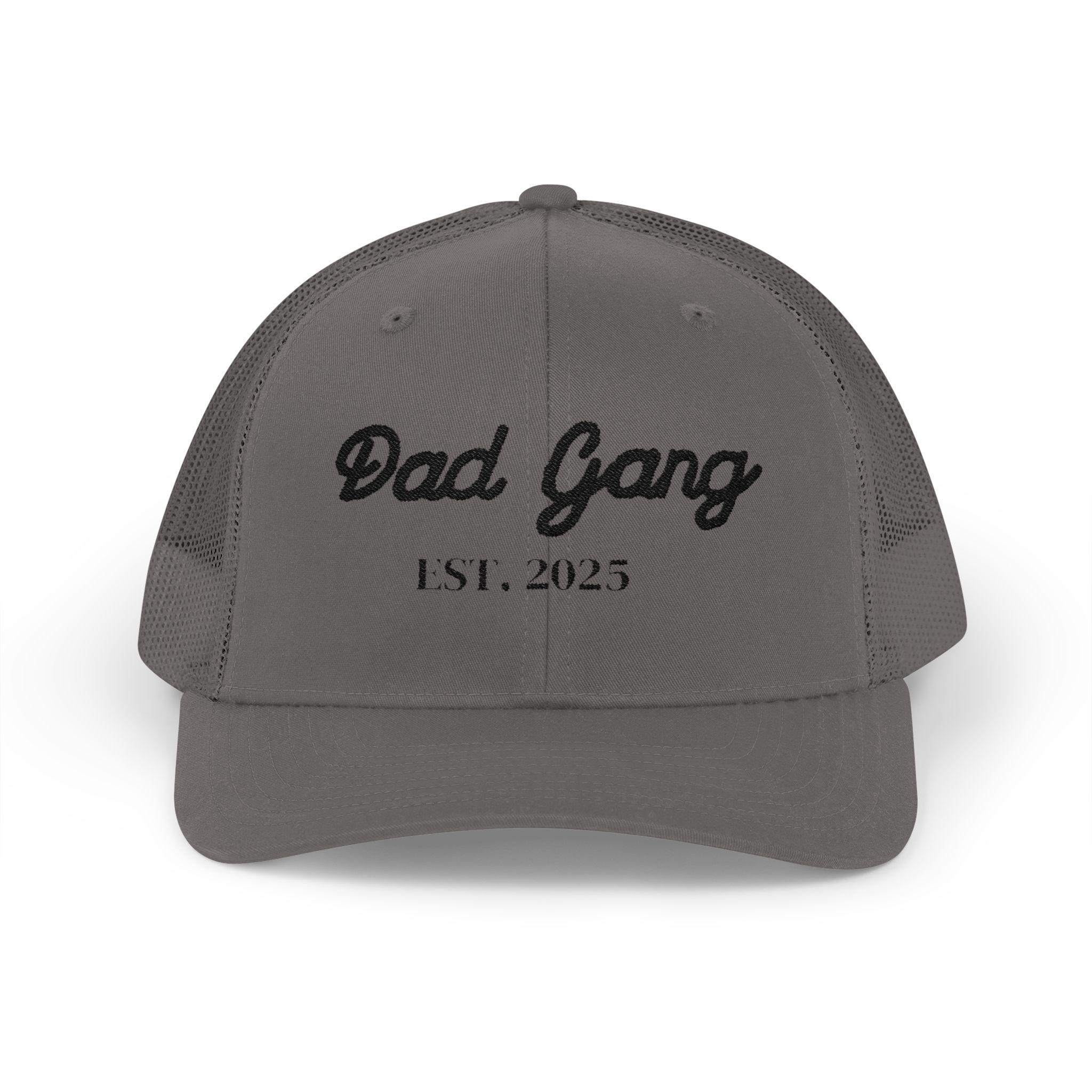 Dad Gang Snapback Trucker Cap - New Dad Hat, Father's Day Gift, Dad ...