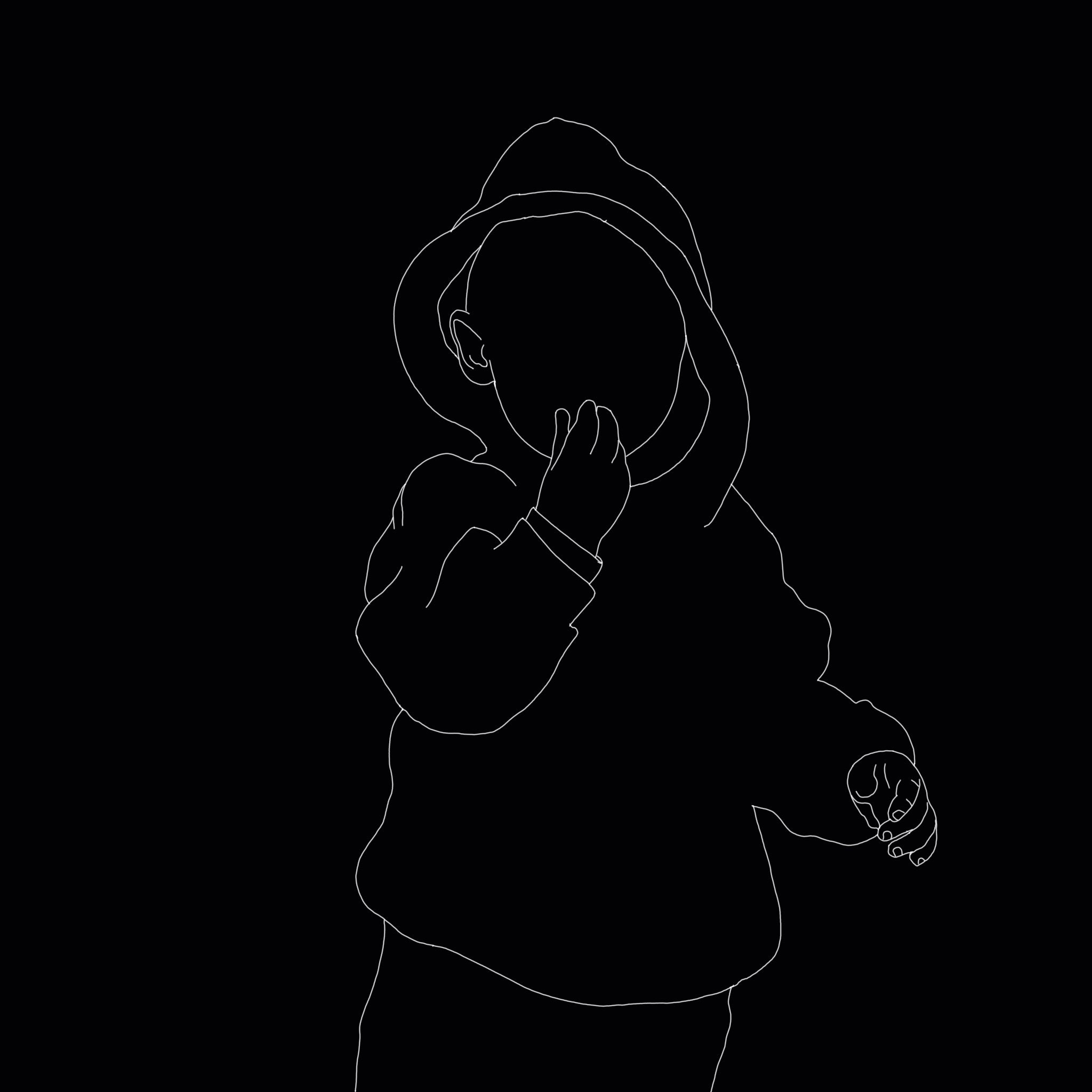 Fine Line Outline Drawings - Etsy