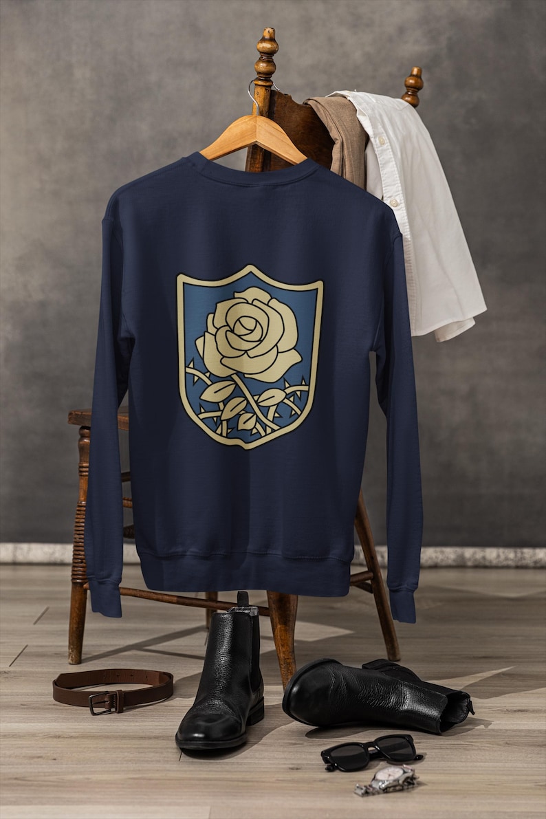 Blue Rose Knights Sweatshirt | Anime Sweatshirt | Anime Shirt | Anime ...