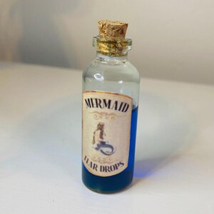 Mini Potion Bottles: Cold Colors - Etsy UK