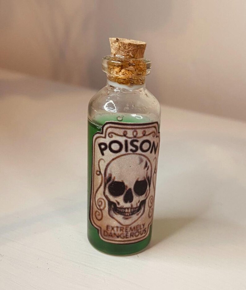 Mini Potion Bottles: Cold Colors - Etsy UK