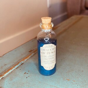 Mini Potion Bottles: Cold Colors - Etsy UK
