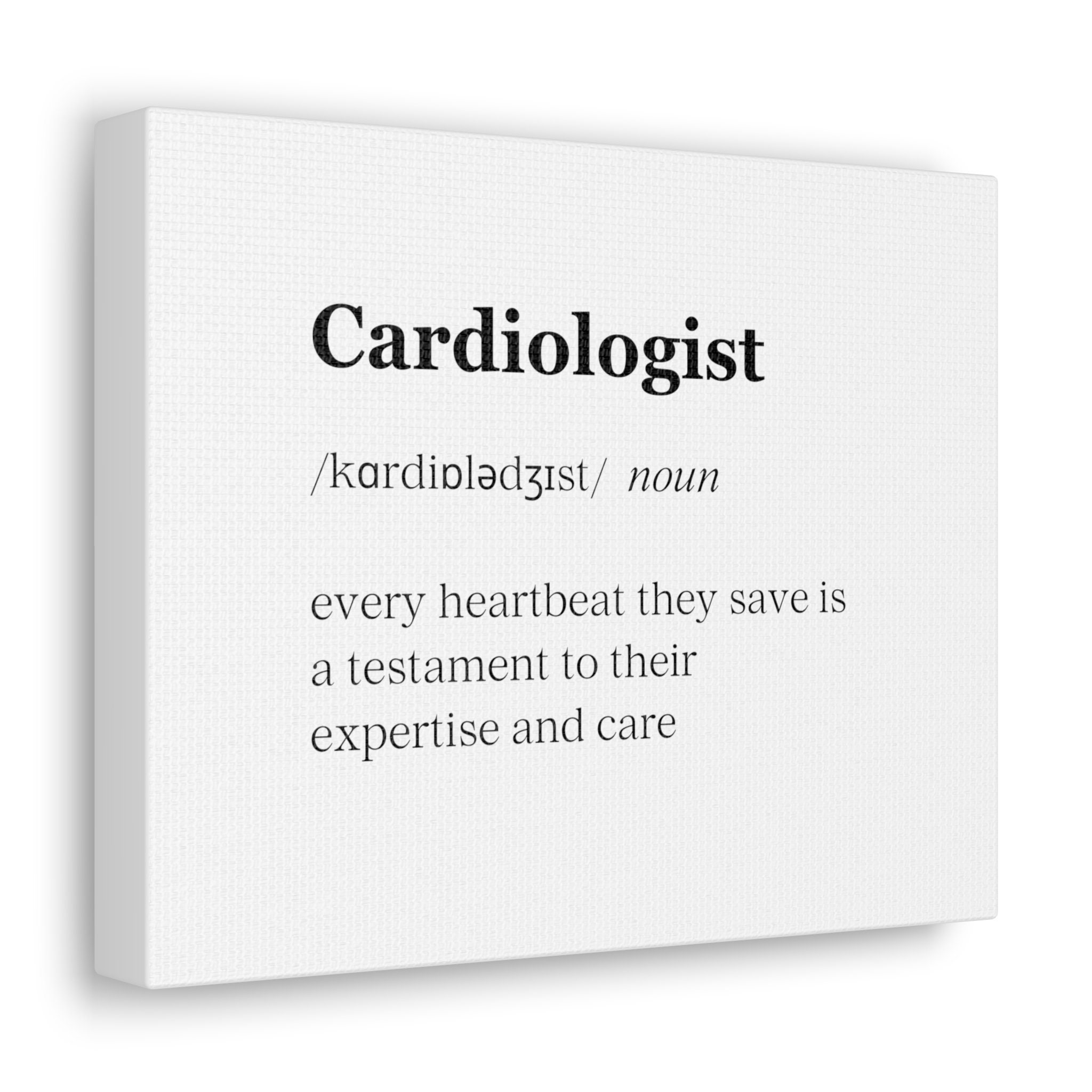 Cardiologist Wall Art Canvas, Cardiologist Definition Wall Art ...