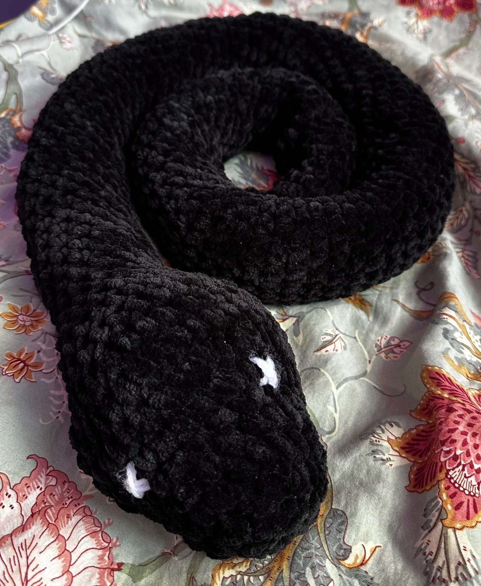 Large Crochet Snake Plushie Pattern - Etsy
