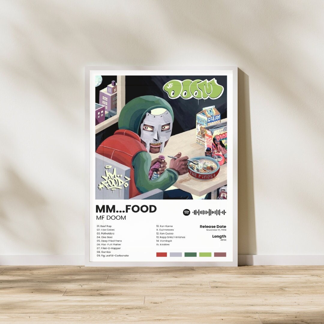 MF Doom Poster / Mm...food / Mf Doom Playlist / Mm...food Album / Album ...