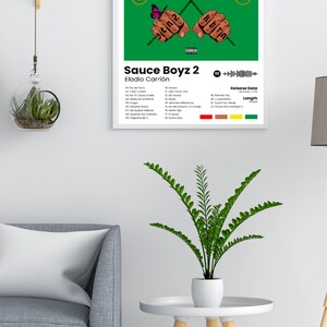 Eladio Carrión Poster / Sauce Boyz 2 / Eladio Carrión Playlist / Sauce ...