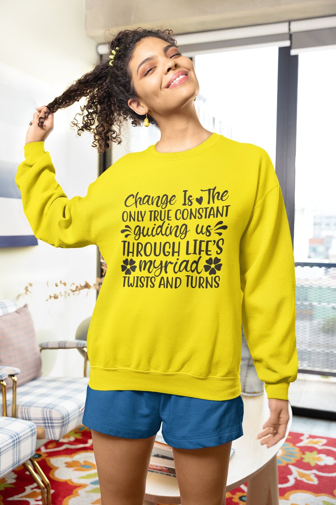 Printable Change is the Only True Constant SVG Quote, Embracing Change ...