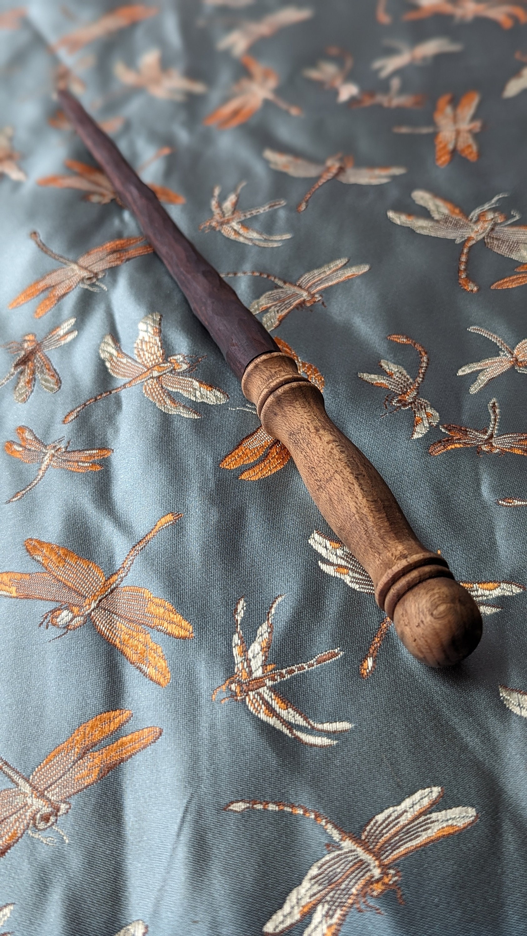Nyla Hand Made Rosewood and Vintage Oak Wand - Etsy