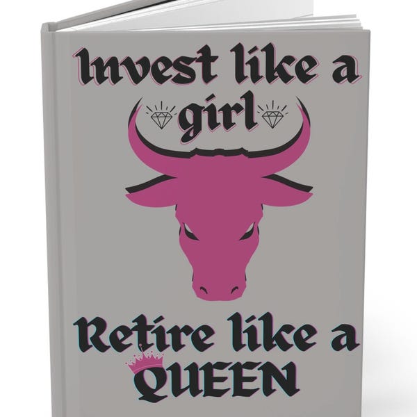 Feminine Trading Notebook Hard Cover Book Lined Investor Journal Crypto ...