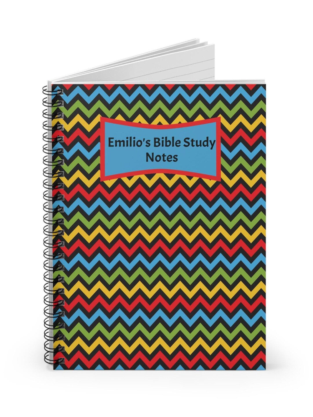Personalized Bible Study Notebook | Custom Church Notes | Sermon Notes ...