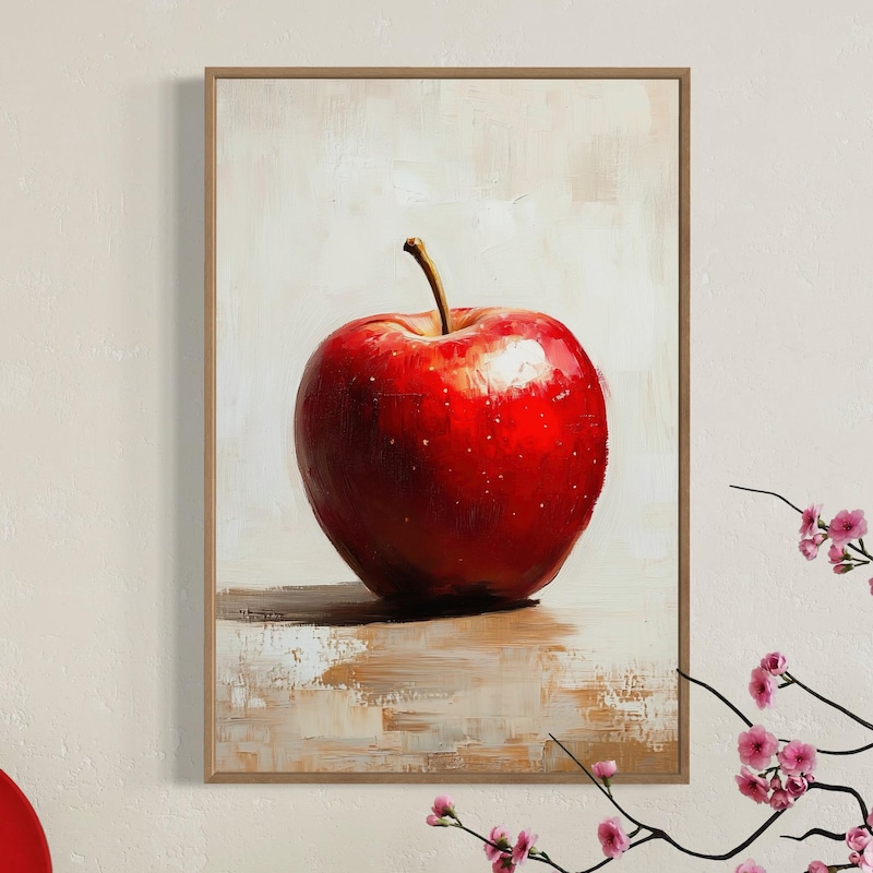 Apple Paintings Original - Etsy