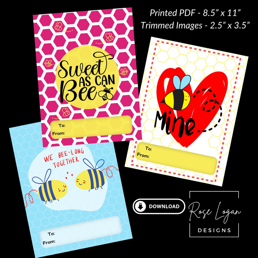 Simple DIY Valentine Cards for Last-minute Treats, Favors, or Gift Tags ...