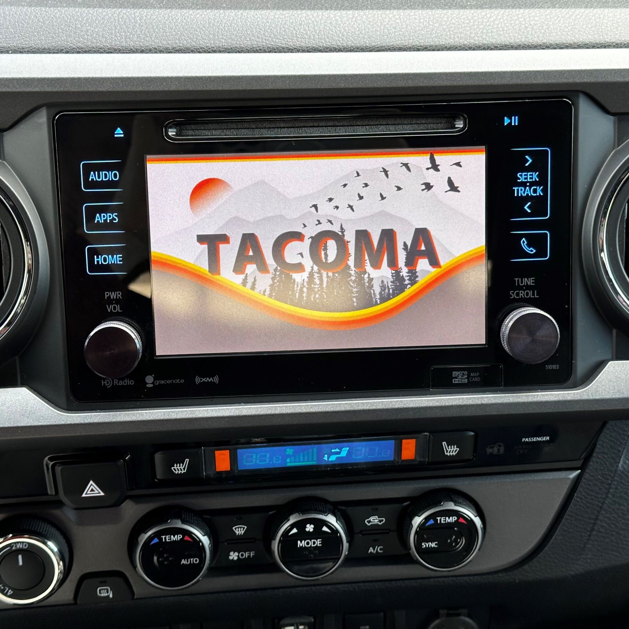 Tacoma - Retro Startup & Screen off Background (3rd Gen Not 2020+) - Etsy